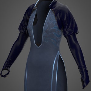 Mizora Dress Pattern Costume for Cosplay - Etsy