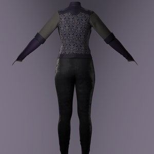 Shadowheart Epilogue Outfit Pattern With Accessories - Etsy