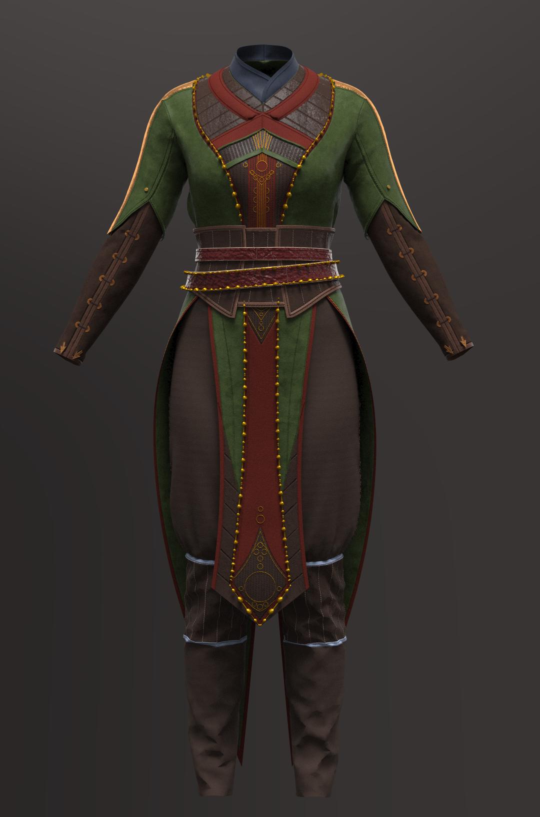 Jaheira Outfit Cosplay Pattern - Etsy