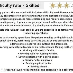 Ciri Witcher 4 Costume Sewing Pattern - Etsy