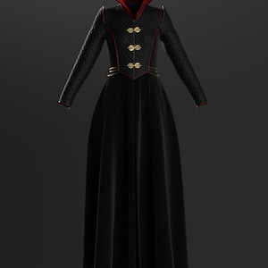 Dragon Scale Dress With Coat Pattern - Etsy