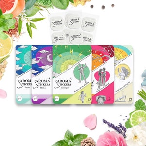 Aroma Stickers Aromatherapy Diffuser Sticker for Your Relaxation and ...