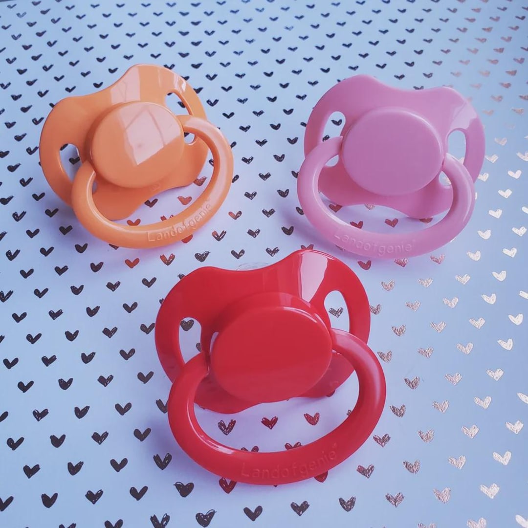 Plain Adult Pacifiers | Six Types: Gen 1 Paci, Gen 2 Paci, Gen 3 Paci ...