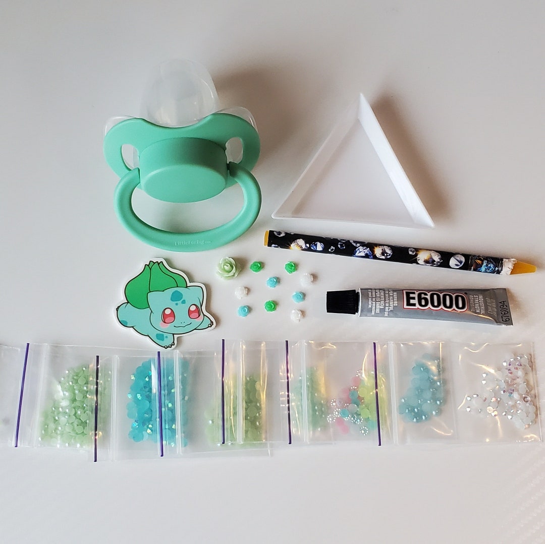 DIY Deco Adult Pacifier Custom DIY Paci Kit Agere Paci - Etsy Australia