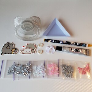 DIY Deco Adult Pacifier Custom DIY Paci Kit Agere Paci - Etsy