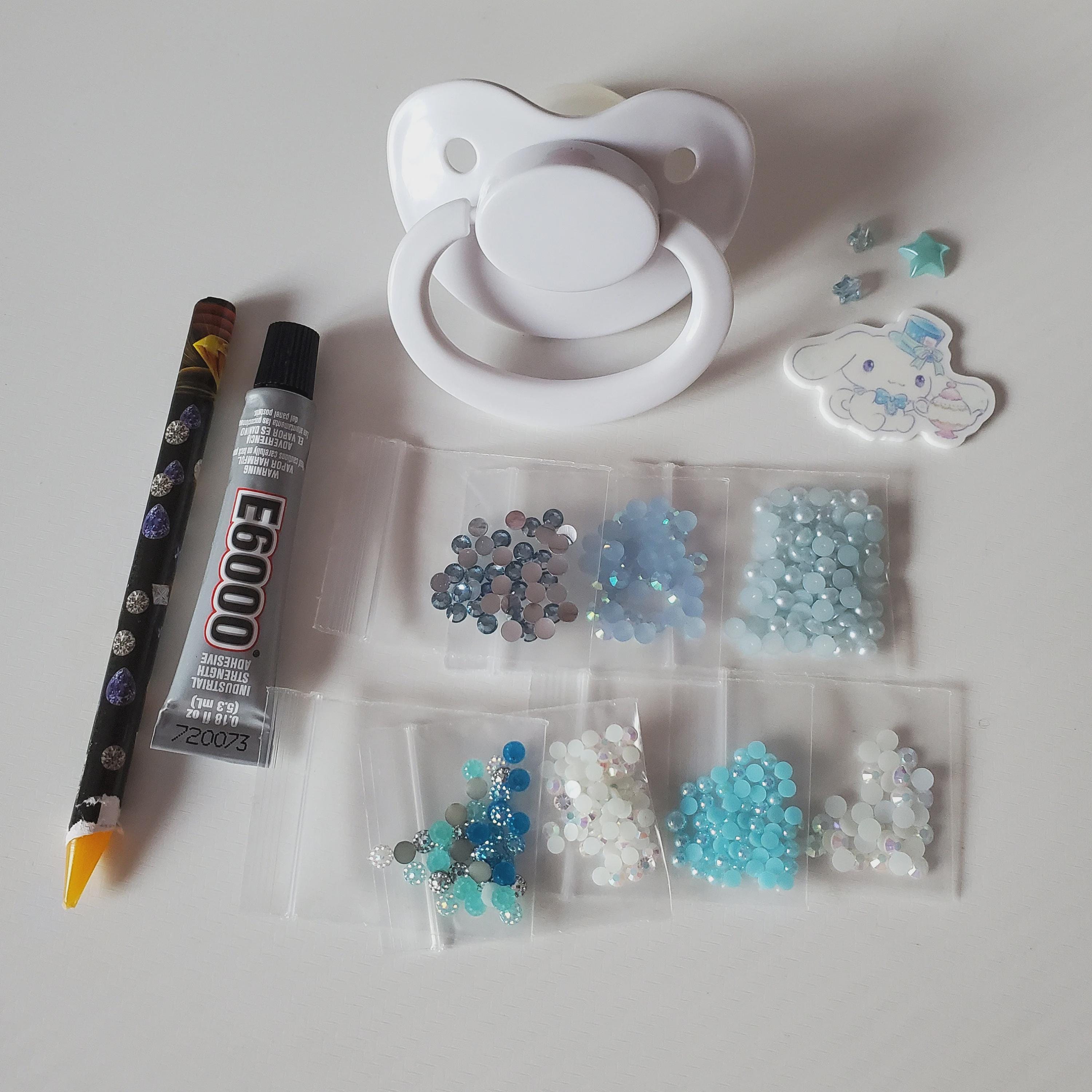 Custom DIY Deco Adult Pacifier Kit | Agere Paci DIY | DIY Littlespace ...