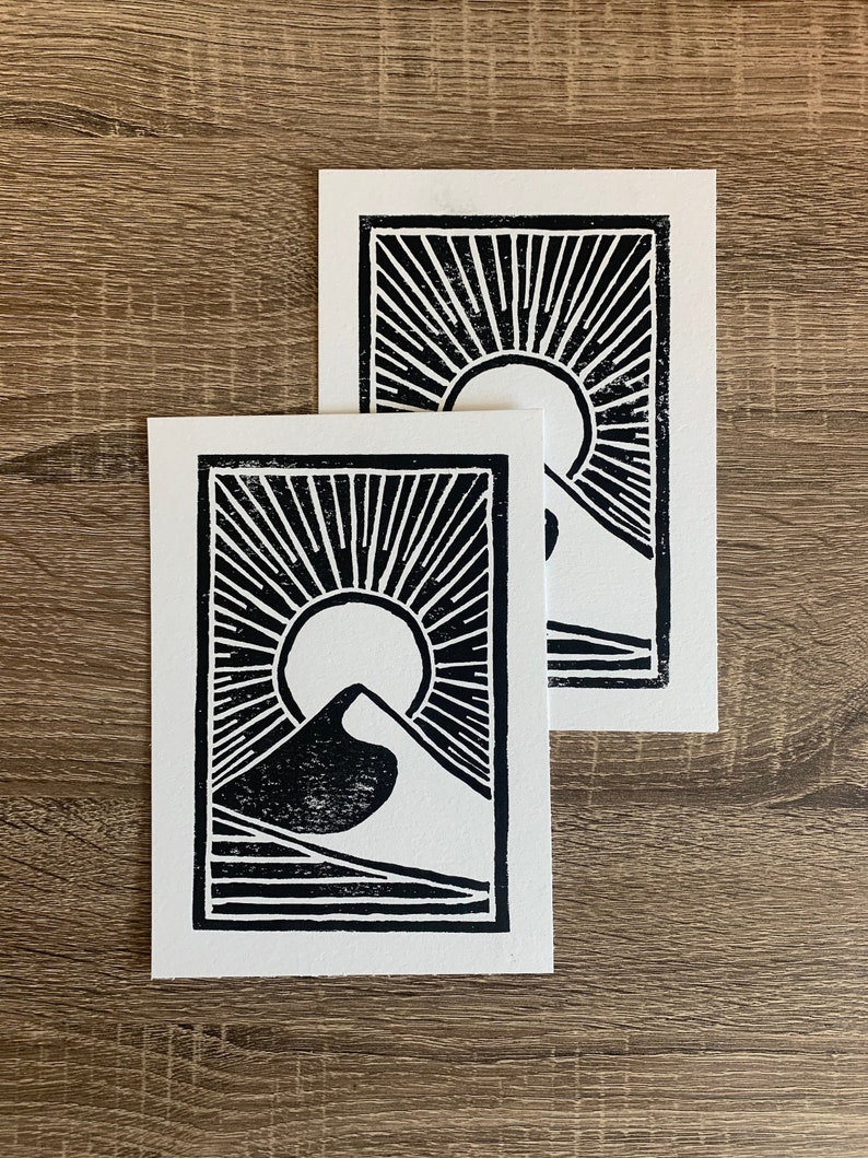 Pismo Hand Carved Print - Etsy