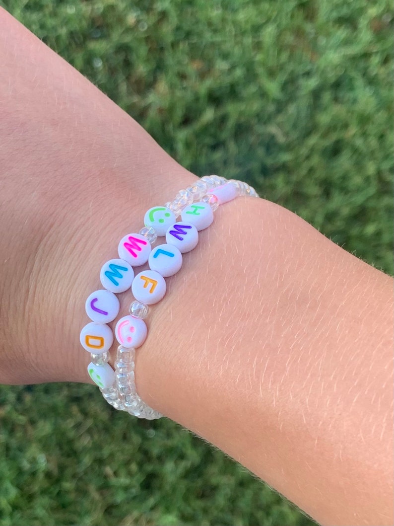 HWLF/ WWJD Smiley Face Bracelets - Etsy