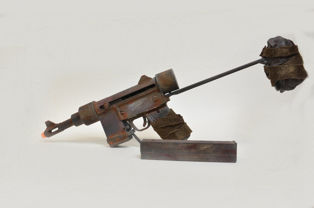 Replica Custom SMG, (rust) Model Prop Gun, With Working Features. - Etsy