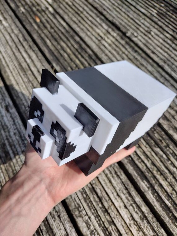 Minecraft CUTE Panda Replica Toy. - Etsy