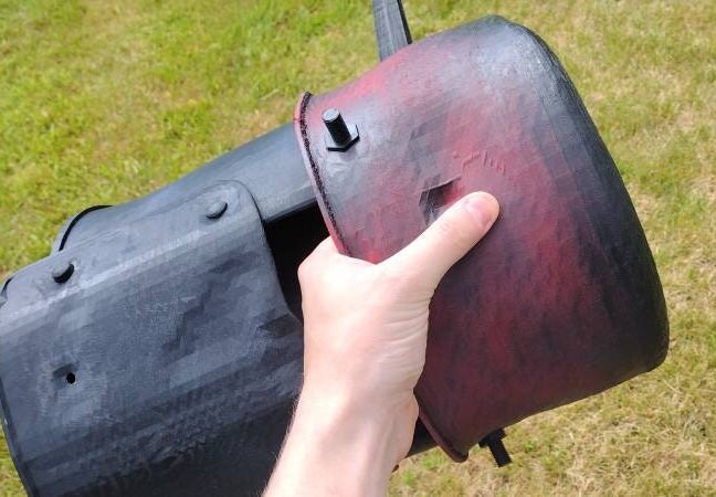 Rust Replica Heavy Plate Helmet Cosplay Prop - Etsy