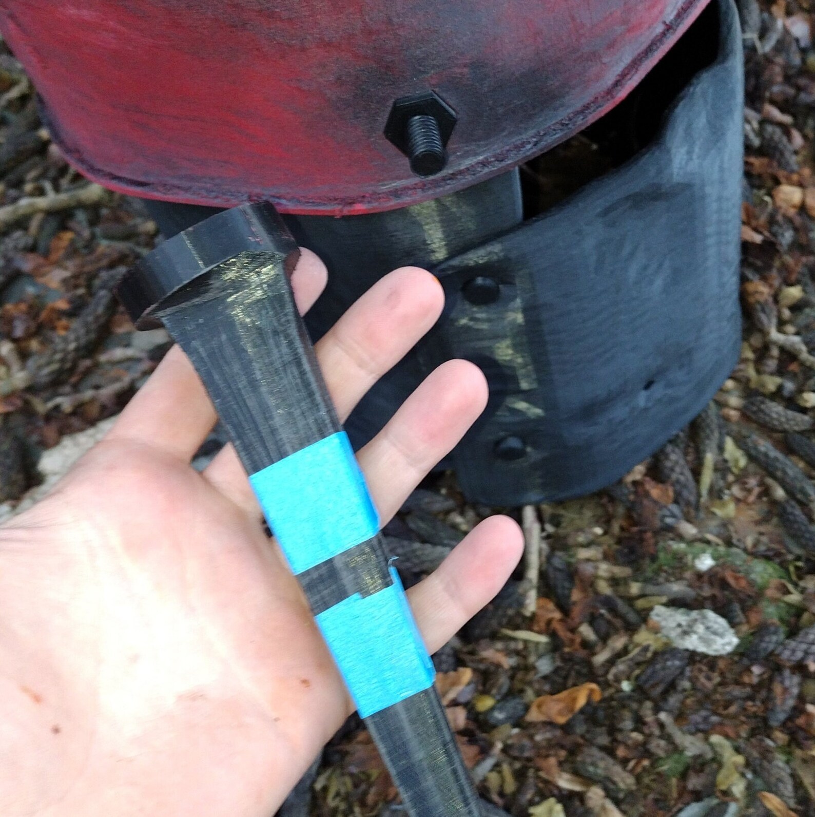 Rust Replica Heavy Plate Helmet Cosplay Prop - Etsy