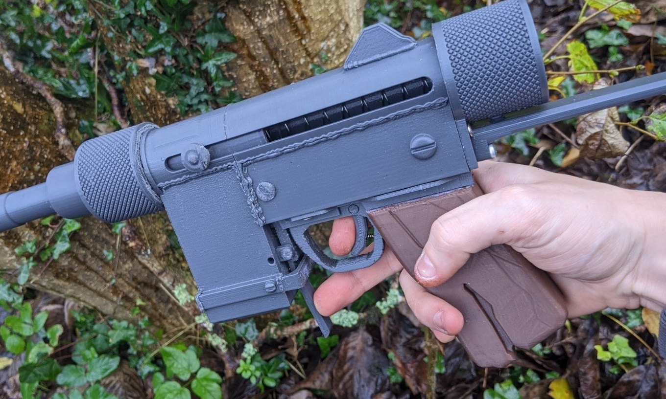 Replica Custom SMG rust Model Prop Gun With Working - Etsy