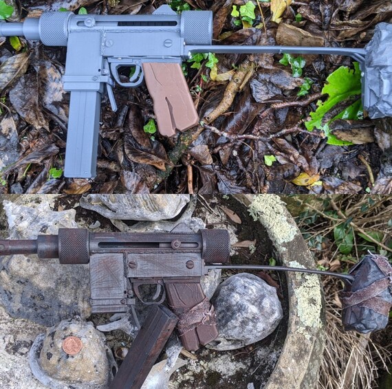 Replica Custom SMG rust Model Prop Gun With Working | Etsy UK