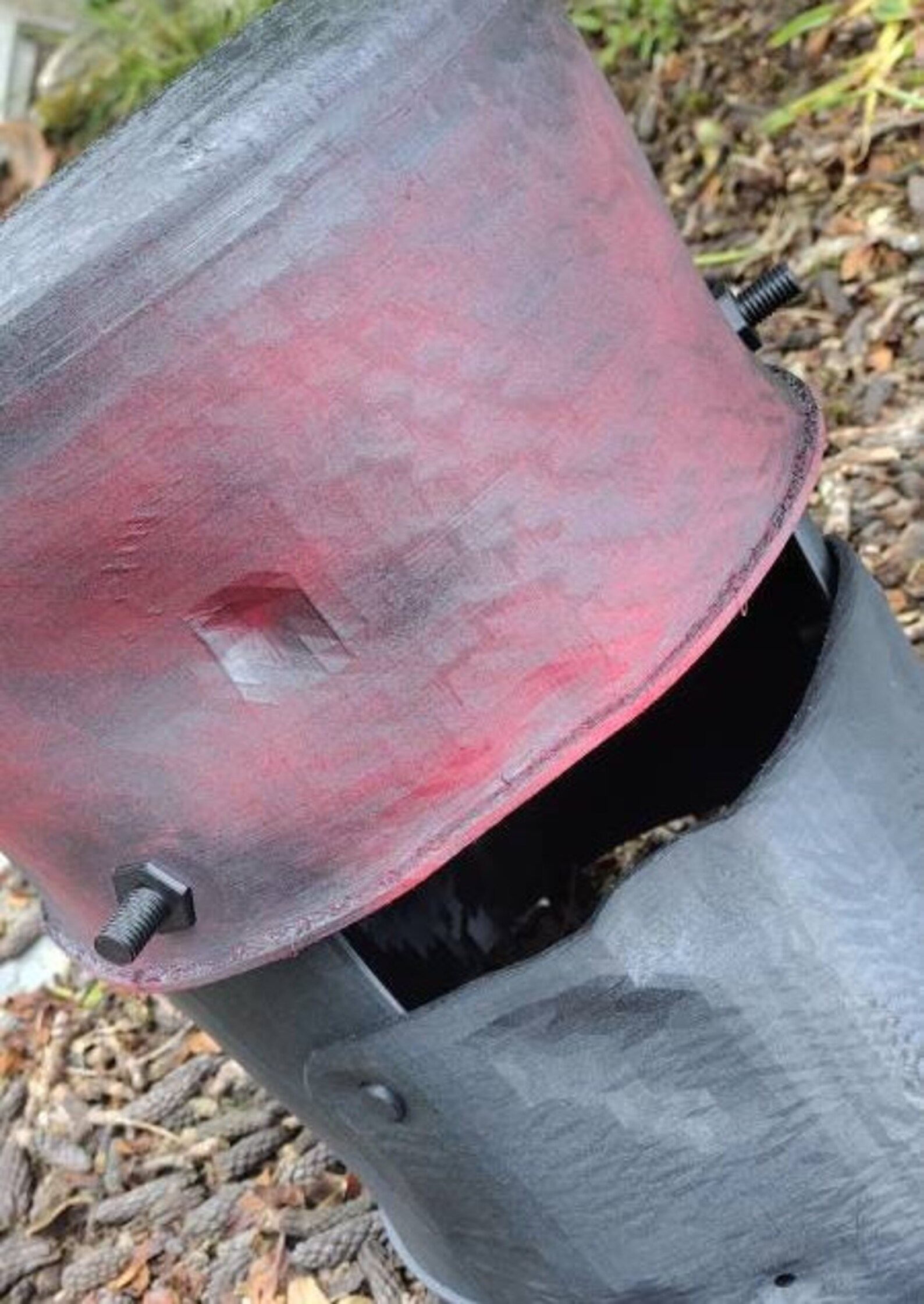 Rust Replica Heavy Plate Helmet Cosplay Prop - Etsy