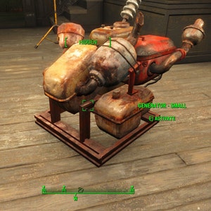 1/6 Scale Fallout 4 - Small Generator - Diorama - Etsy