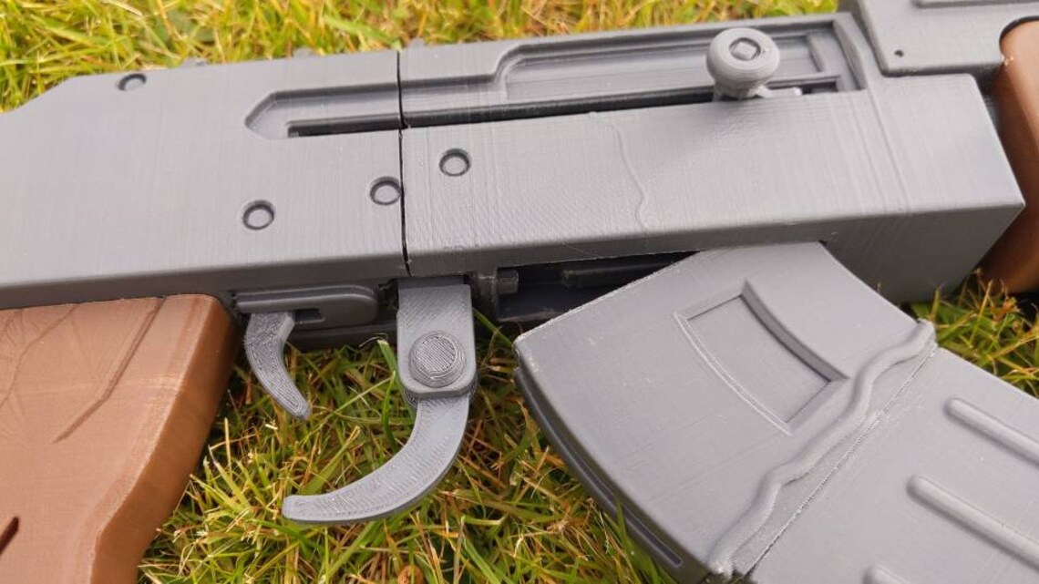 Rust replica life size ak-47 working features and more high | Etsy