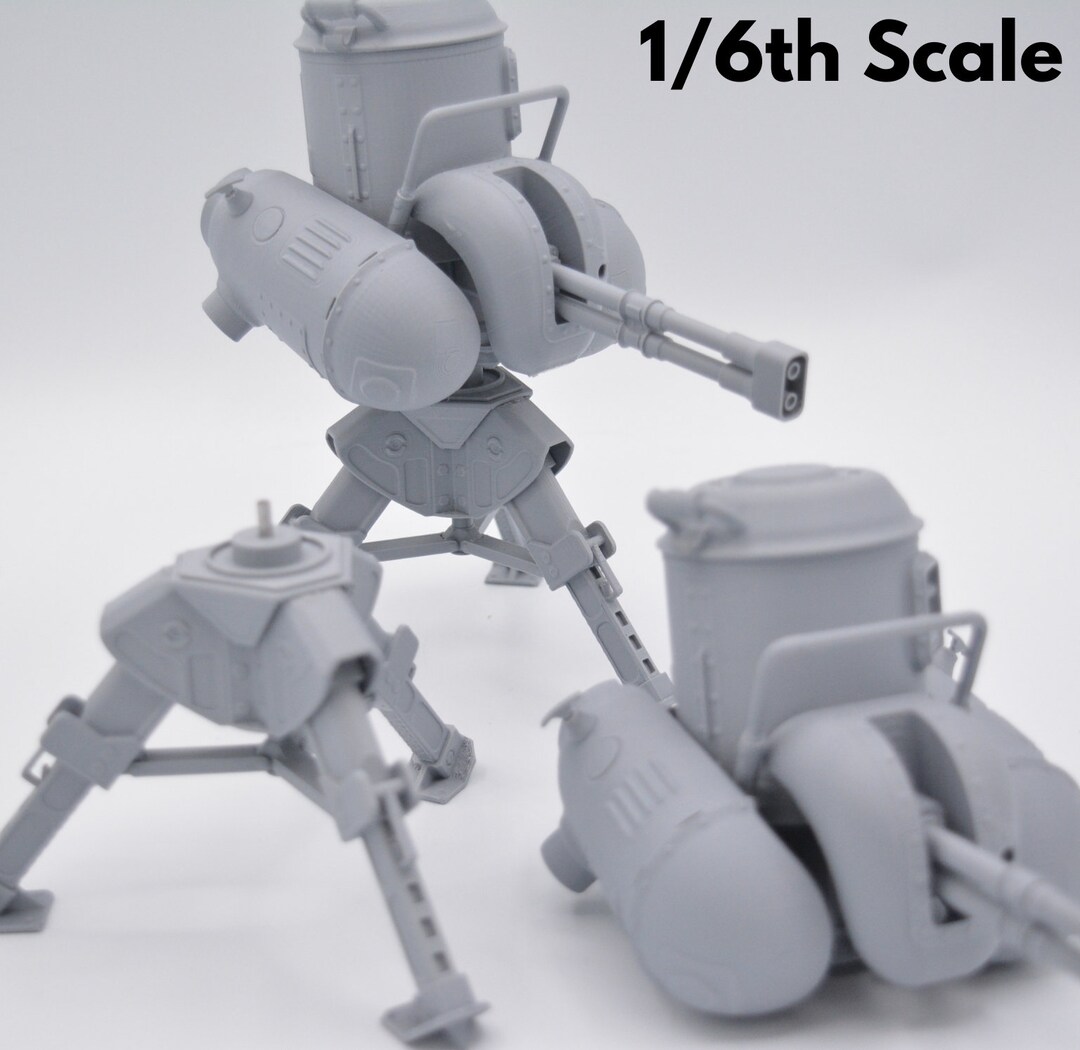 Fallout 4 1/6 Scale MK1 Turret - Etsy