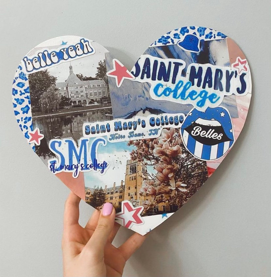 Custom College Collage Decor, Dorm Art, Graduation Gift - Etsy