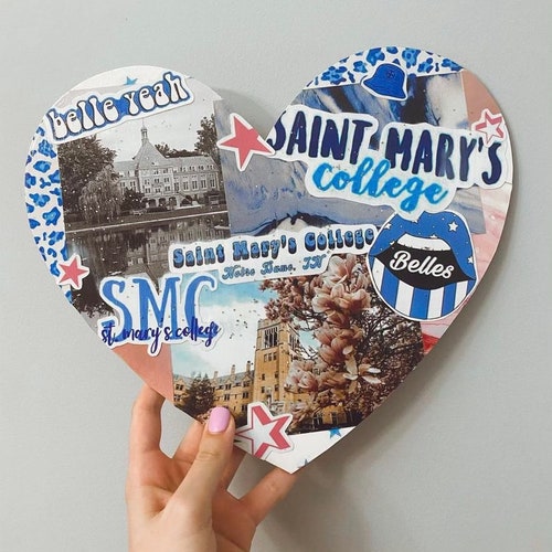 Aesthetic College Themed Collage Canvas-customizable for Any - Etsy
