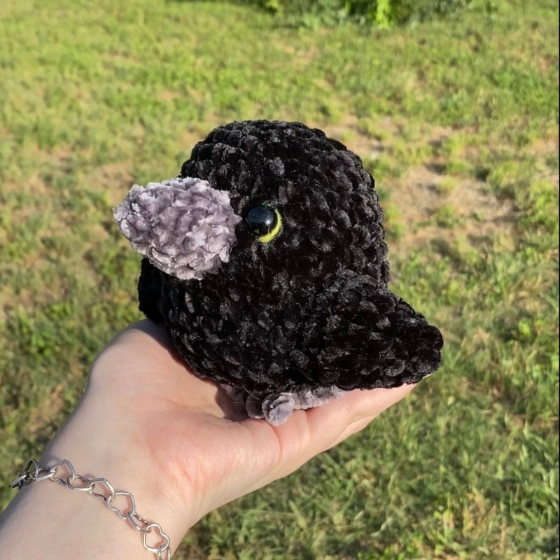 Stuffed Crow - Etsy