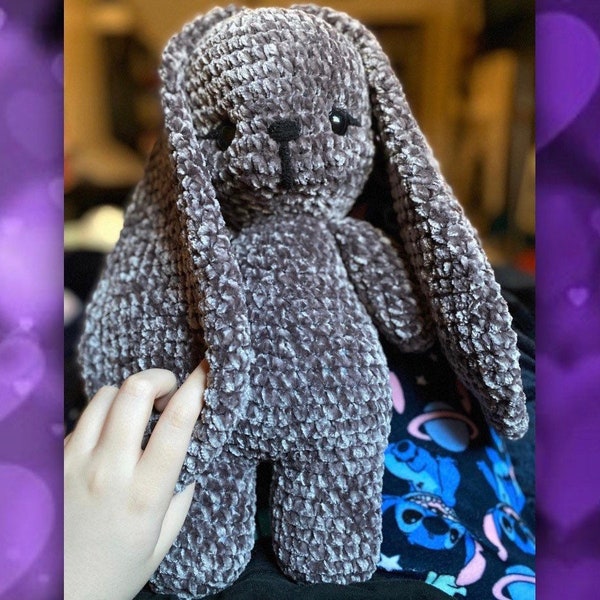 Big Eyes Rabbit Plush - Etsy