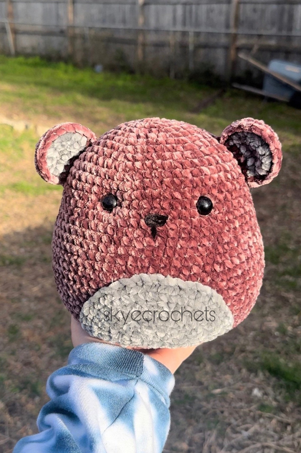 Squishmallow Inspired Velvet Teddy Bear Custom Colors Chubby - Etsy