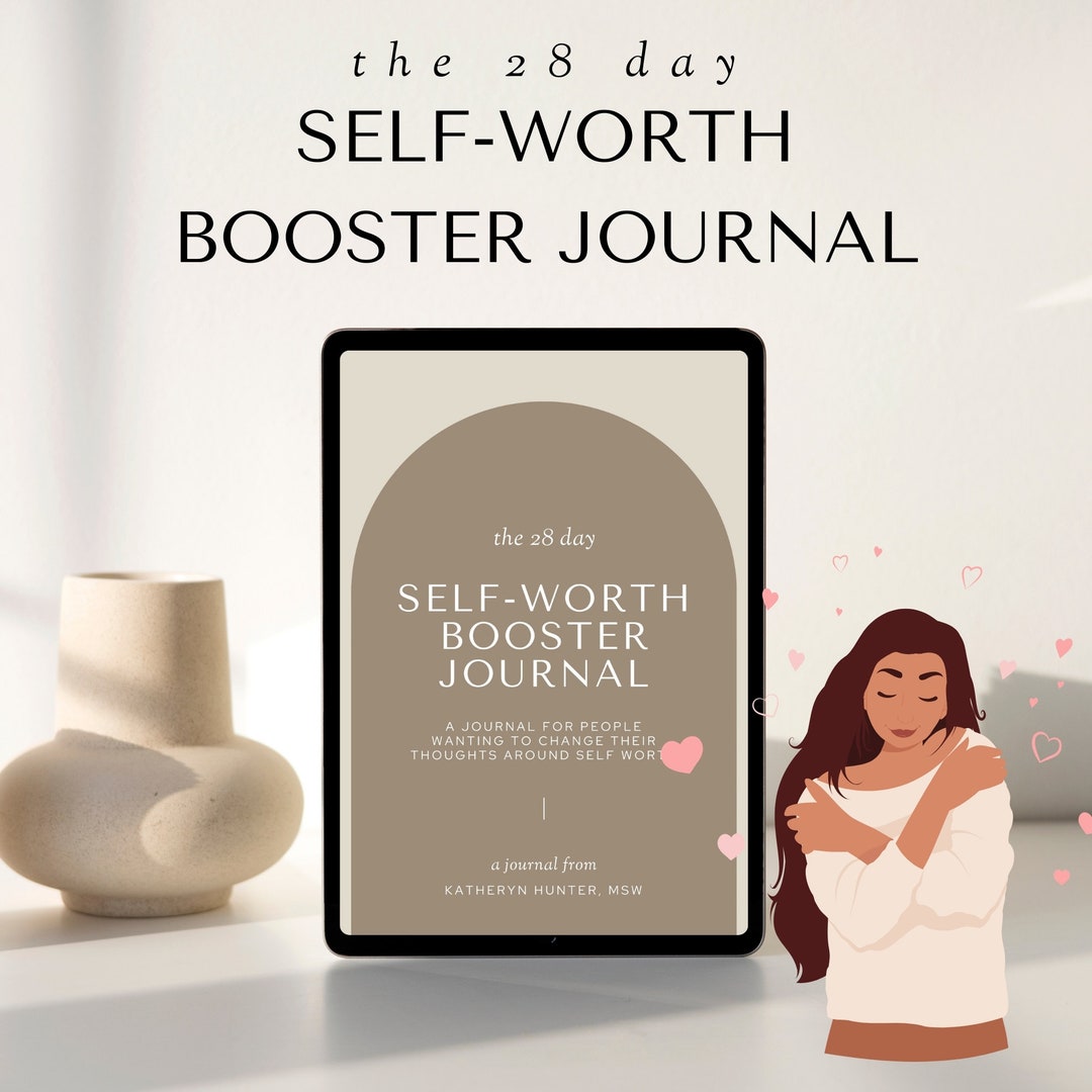 Boost Your Confidence - 28-day Self Worth Journal, Printable Self ...