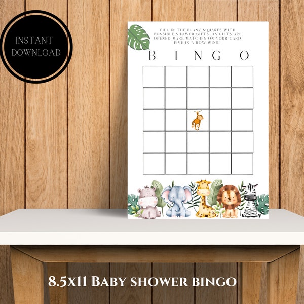 Monkey Bingo - Etsy
