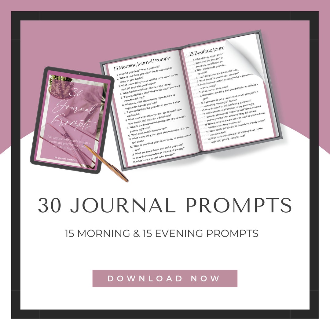 30 Journal Prompts to Begin A Gratitude Journal Journal Prompts 15 ...