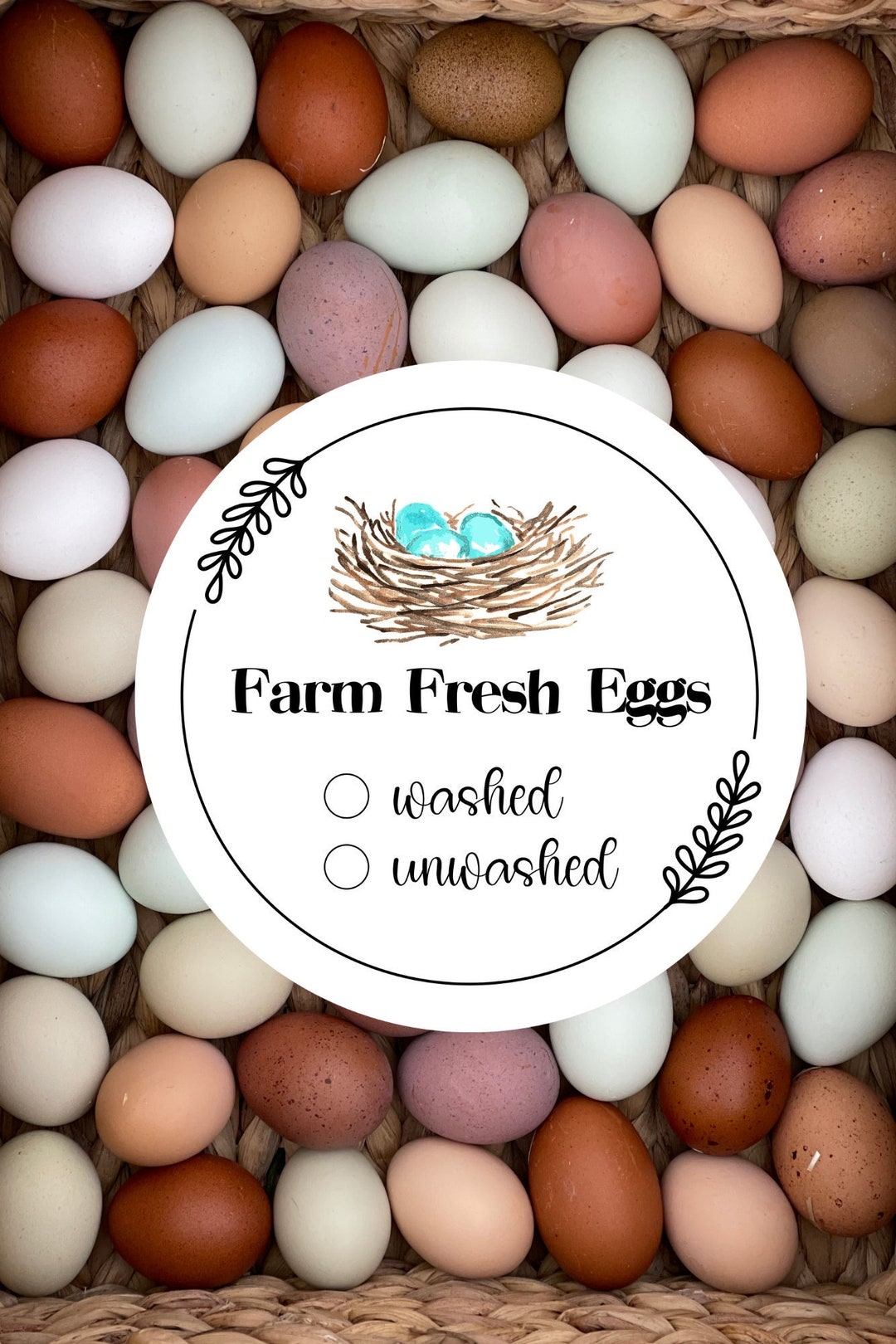 Egg Carton Stickers,, Farm Fresh Eggs Stickers, Washed Eggs, Unwashed ...
