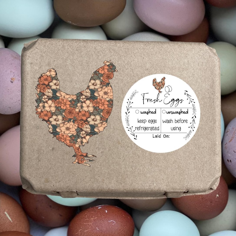 Chicken Egg Stamp - Etsy
