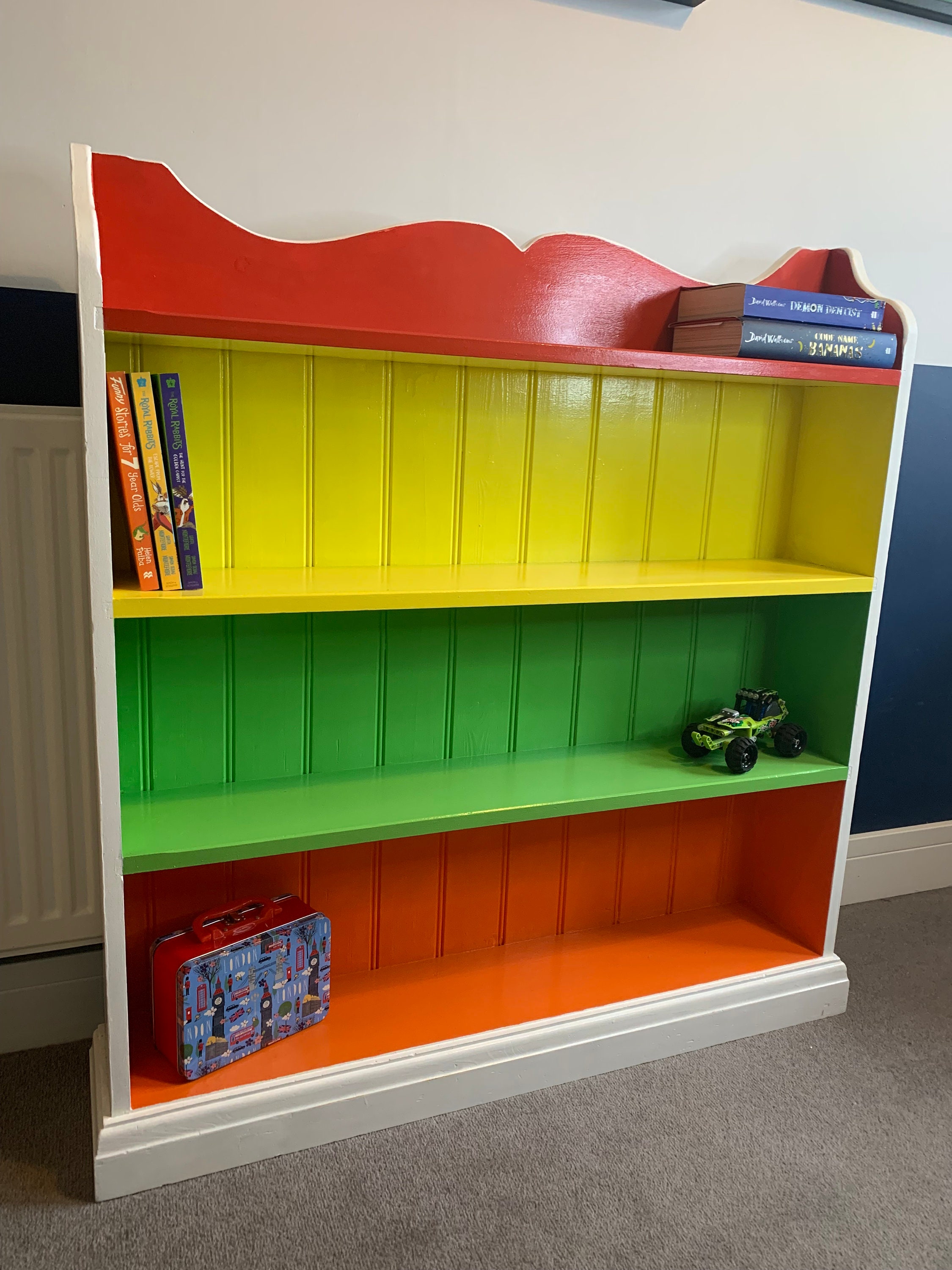 SOLD SOLD SOLD Kid's Bookcase Upcycled Bookcase - Etsy