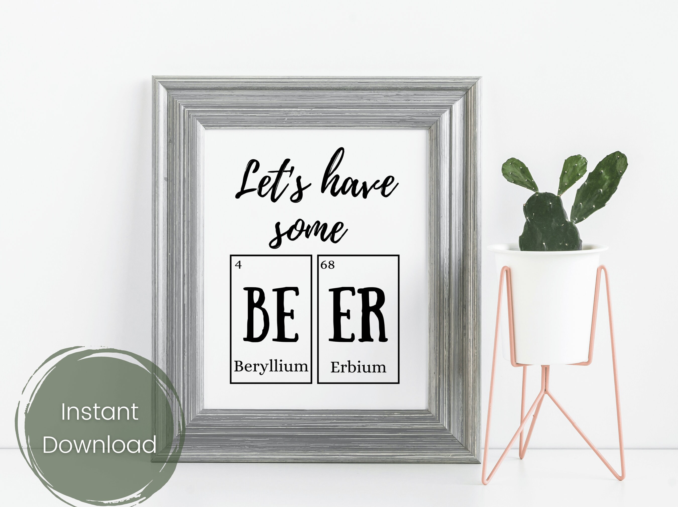 Funny Chemistry printable Science poster Gift for Scientist - Etsy 日本