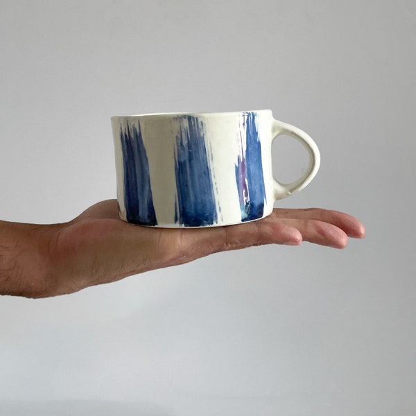 Striped Mugs - Etsy