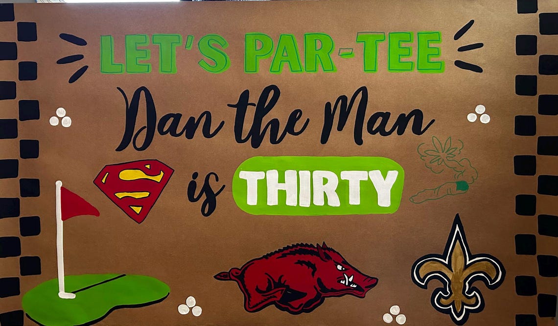 Custom Party Banner: Hand Painted Banners - Etsy
