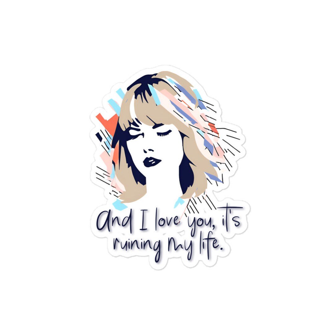 Fortnight Taylor Swift Exclusive Design Fortnight TTPD Sticker Laptop ...