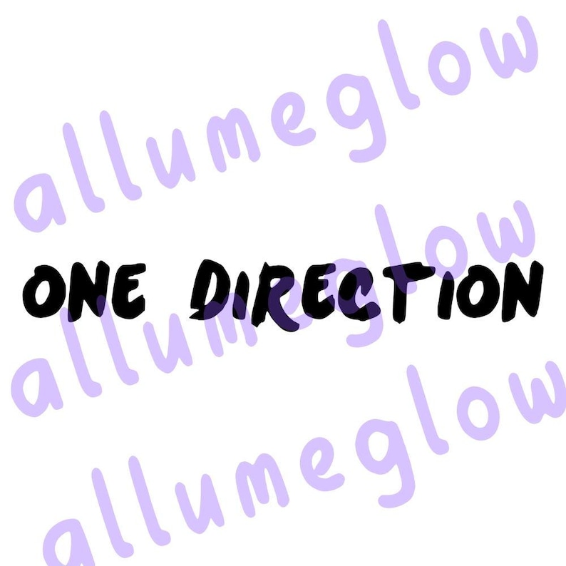 DIGITAL* 1D Logo PNG | Transparent One Direction Logo | 1D Logo Digital ...
