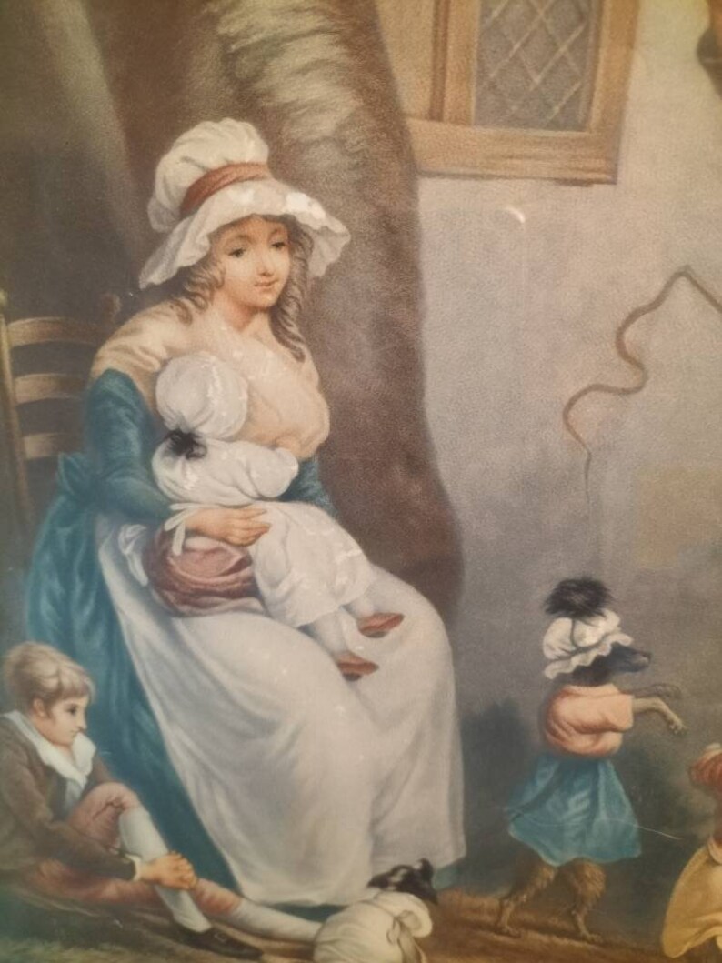 Original Mezzotint by Thomas G Appleton Framed Under Glass by Henry Graves & Co / Antique ...