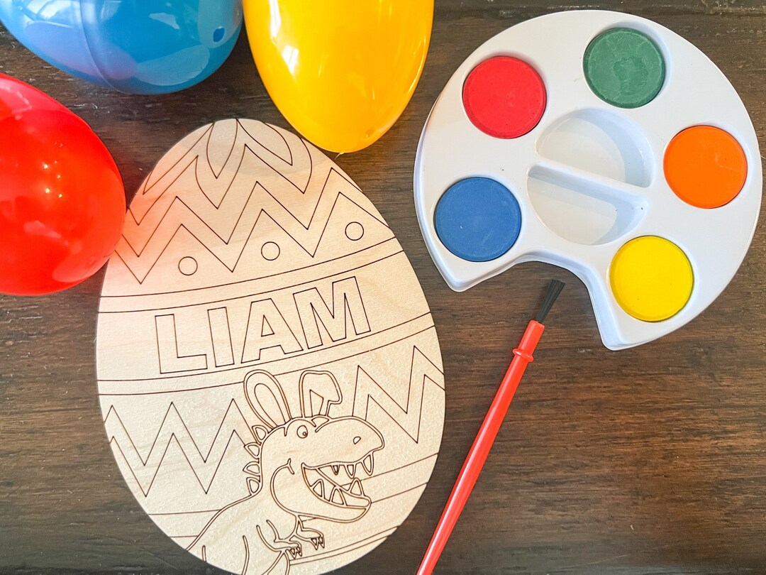 Easter Paint Kit / Easter DIY / Personalized Easter Egg / Easter Basket ...