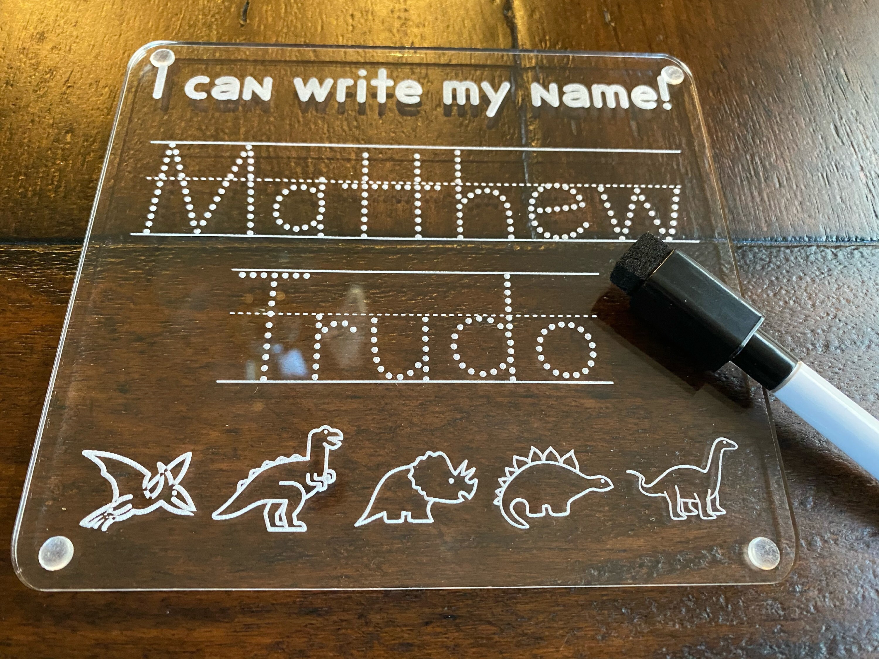 Name Tracing Board - Etsy
