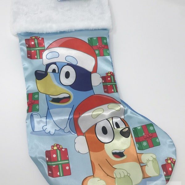 Bluey Christmas Stockings - Etsy