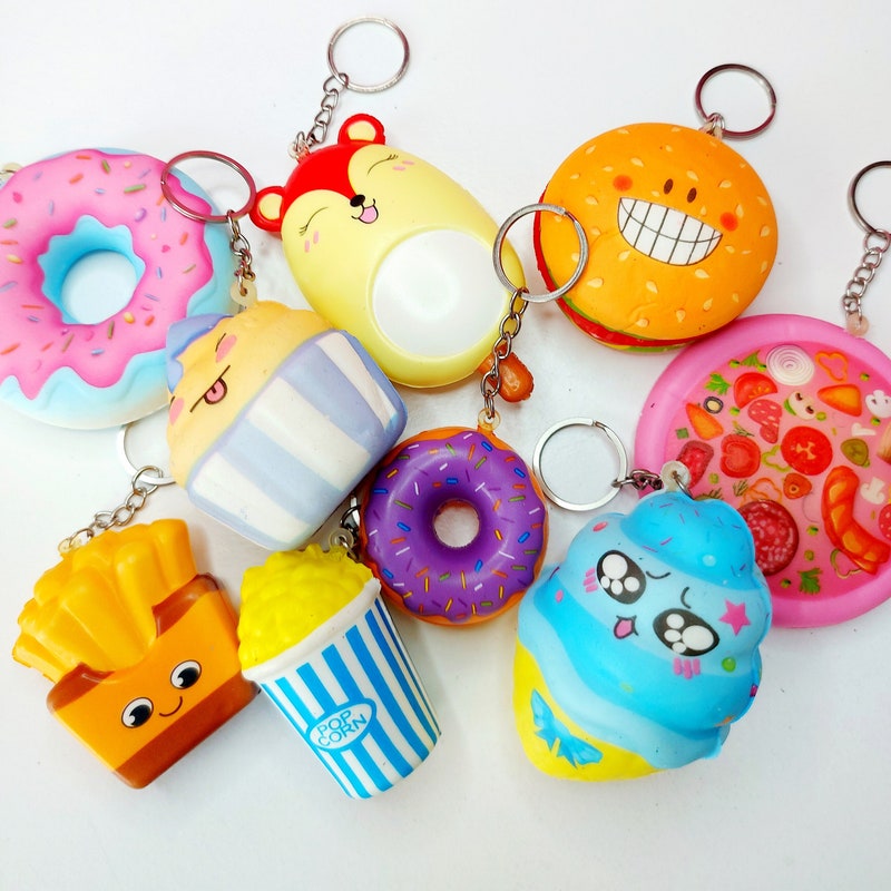 Squishy Keychain - Etsy