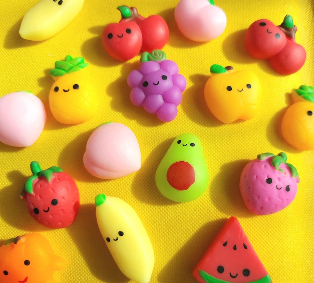 Fruit Mochi Squishy Fidget Toy Stress Reliever Summer Anxiety - Etsy Canada