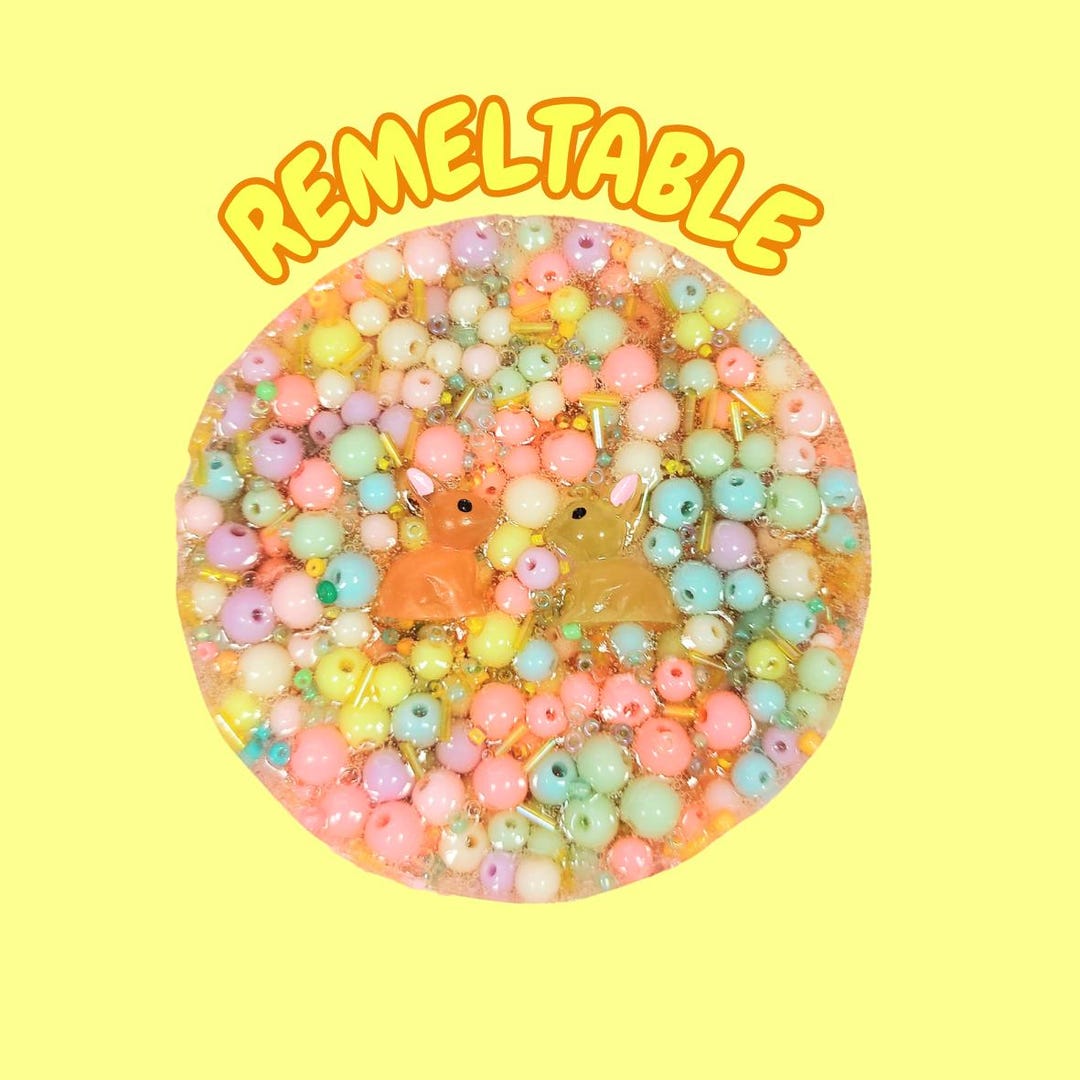 REUSABLE PICK PAD Remeltable Picky Pad Yellow Bee Dermatillomania Skin ...