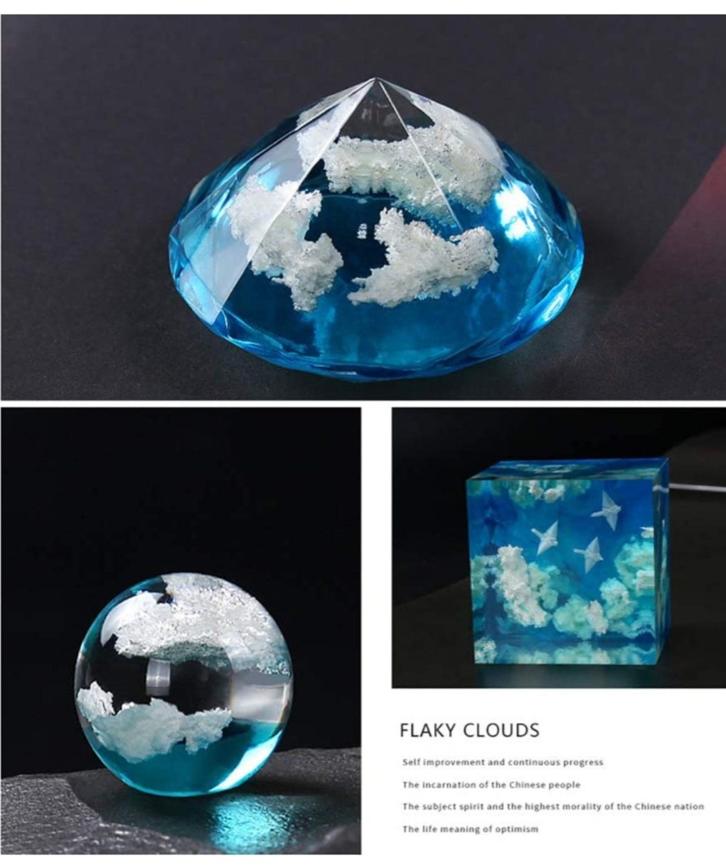 White Cloud for Resin Sky Making Craft Resin Art | Etsy