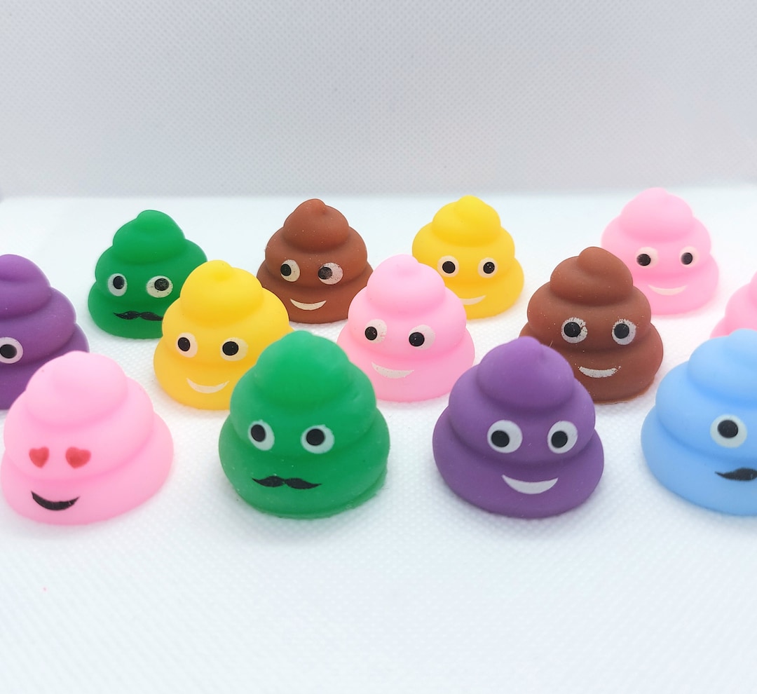 Poop Mochi Squishy Fidget Toy Funny Gift for Kids Stress Reliever for ...