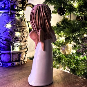 Standing Ceramic Angel Sculptures | Minimalistic Handmade Interior ...