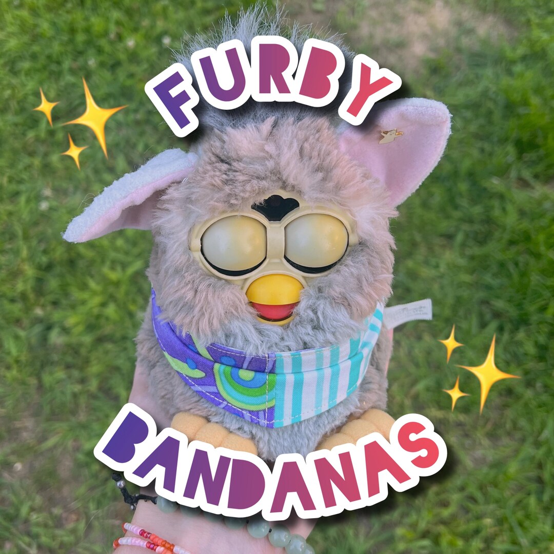 Furby / Stuffed Animal Bandanas - Etsy