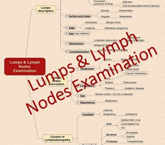 2. Lumps & Lymph Nodes Examination - Etsy